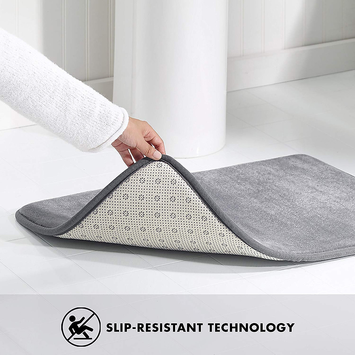 Doormat Bath Rugs Non Slip Good Vibes Only Washable Cover Floor Rug Absorbent Carpets Floor Mat Home Decor for Kitchen Bathroom Bedroom (16x24)