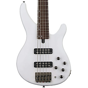 Yamaha TRBX505 TWH 5-String Premium Electric Bass Guitar,Translucent White