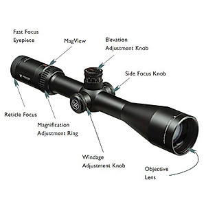 Vortex Optics Viper HS LR 4-16x50 Second Focal Plane Riflescope - Dead-Hold BDC Reticle