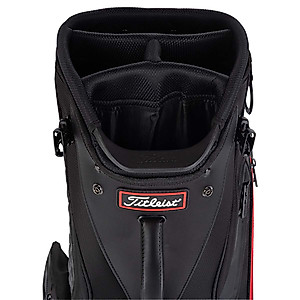 Titleist Premium Stand Golf Bag Black/Black/Red