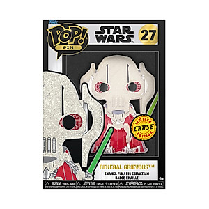 Funko Pop! Pins: Star Wars - General Grievous, Glow in the Dark, Chance of Chase