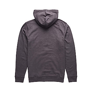 Billabong mens Classic Premium Full Zip Fleece Hoodie Hooded Sweatshirt, Black Texture, Medium US