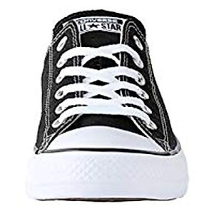 Converse Unisex Chuck Taylor All Star Low Top Sneaker Black/White 9 Women/7 Men