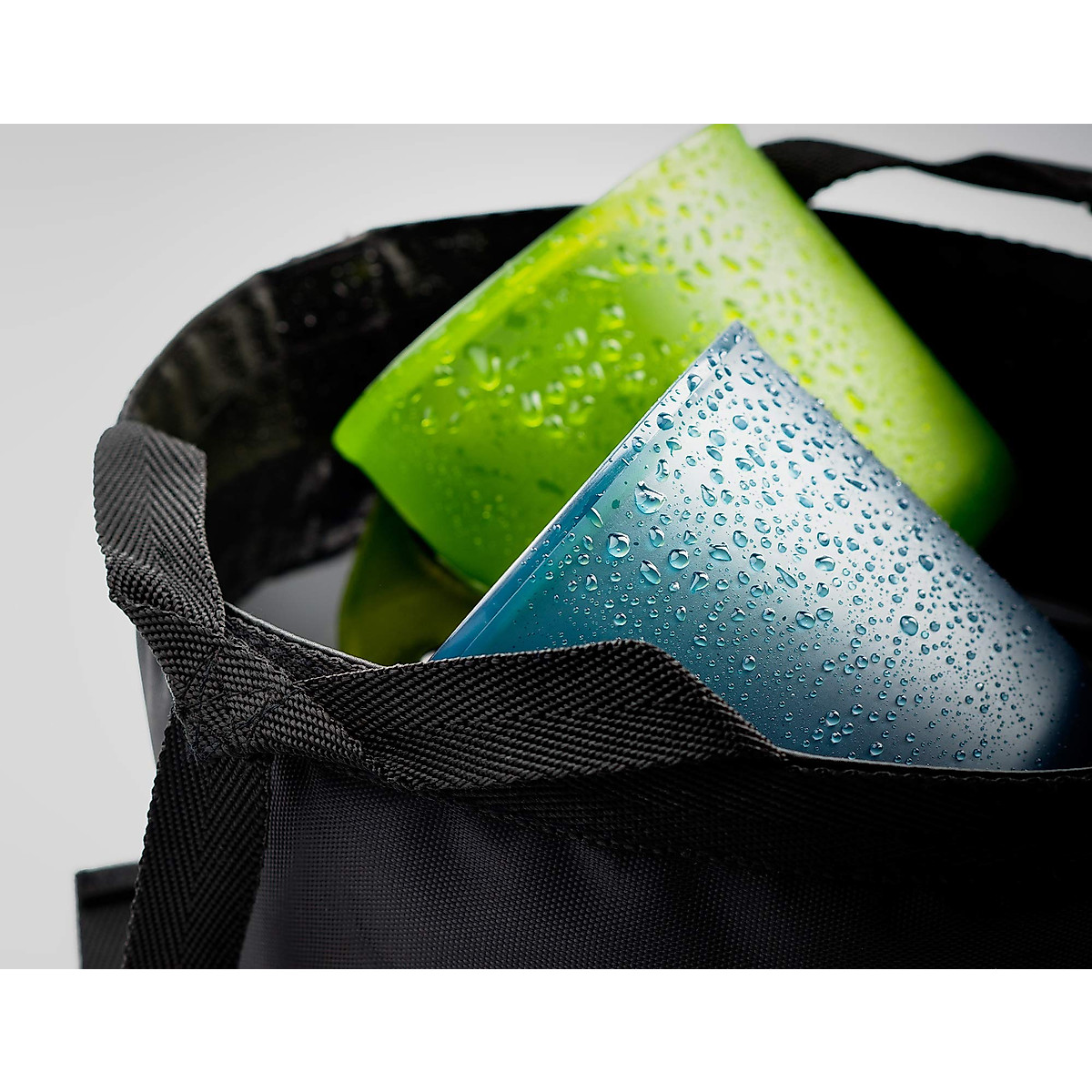 GSI Outdoors Glacier Stainless Camper 4 Person Packable Cookware & Dinnerware Set for Camping or Backpacking