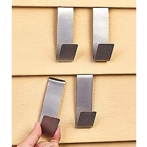 Kerixi Siding Hooks for Hanging Outdoor Set of 4