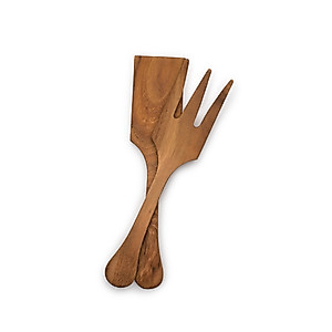 Ironwood Gourmet Extra Large Salad Utensil Set, 2.75 x 2.75 x 13 inches
