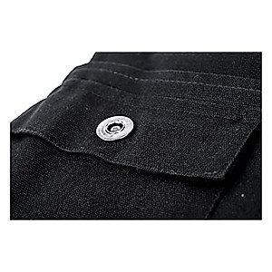 Muc-Off Workshop Apron - Unisex, Adjustable Length Black Apron with Front Pocket - Perfect for Protecting Clothes During Bike Cleaning and Maintenance, one Size