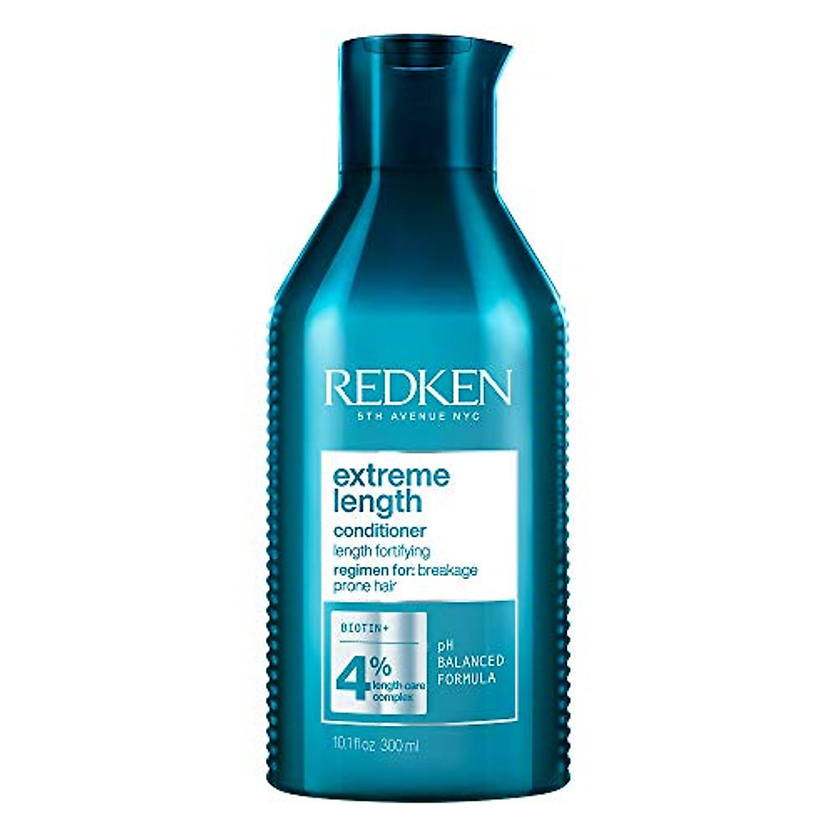Redken Extreme Length Conditioner | For Hair Growth | Fortifies, Strengthens & Conditions Hair | Infused With Biotin | 10.1 Fl Oz (Pack of 1)