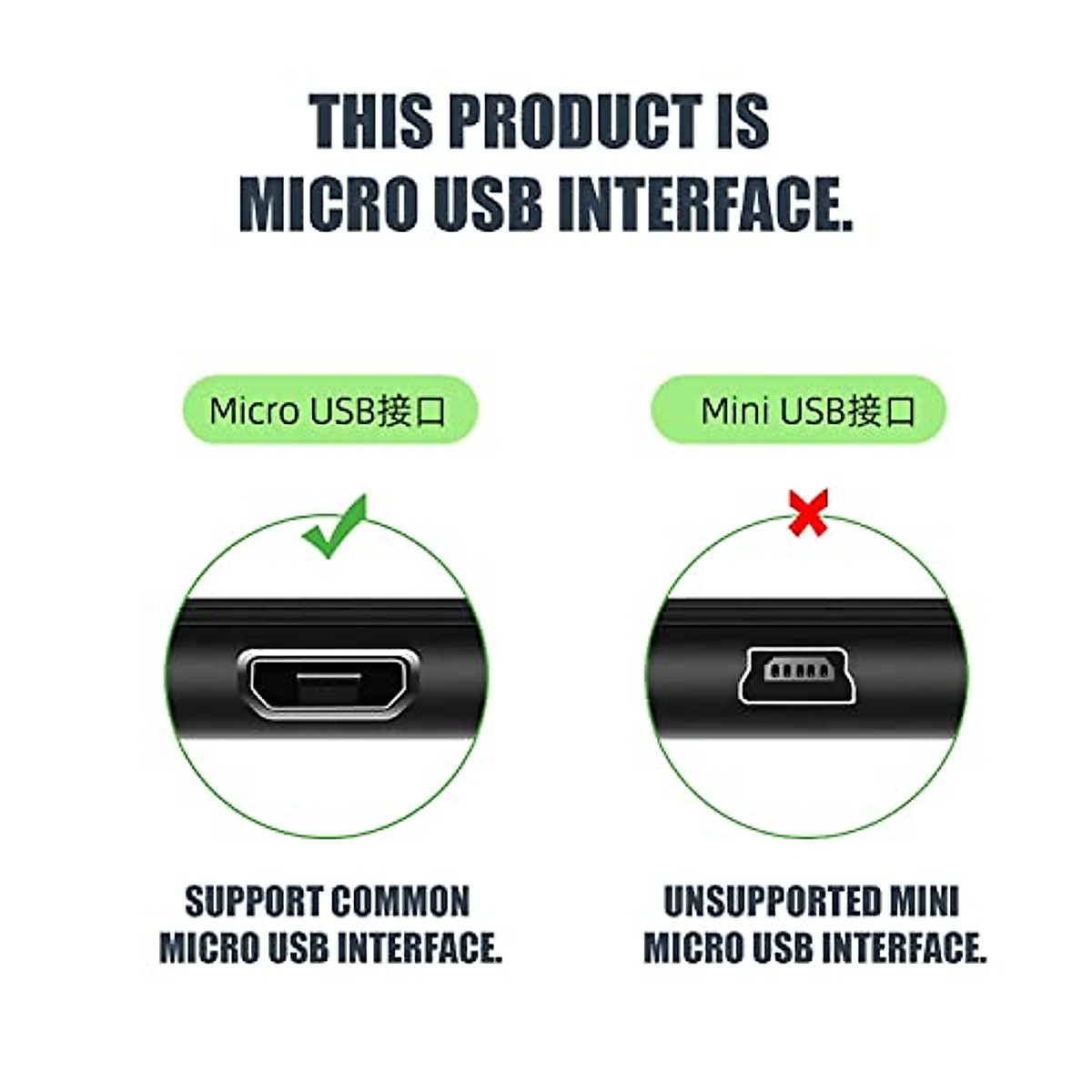 PANPEO Micro USB Extension, 4pack 90 Degree Micro-B Male to Female Extension Cable, Micro USB Left Extension Cable for Computers,Cell Phones,Drones, dashcams, Toy Cars, etc