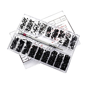POPETPOP 18 Screw Lapdesk Kit Laptop Stand Computer Laptops Miniature Carbon Small Laptop 2cm Specification Flat Countersunk Head Short Hair Combination