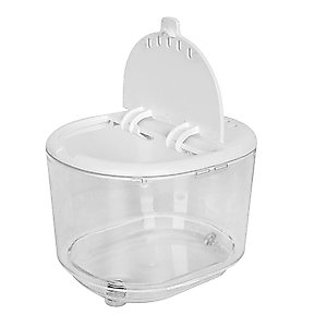 AquaFlosser Replacement Parts for Waterflosser Oral Irrigator Dental Compatible with Waterpik Sonic Fusion Portable Water Flosser SF-01W SF-01 Reservoir Gasket Valve (SF-01W White Tank)