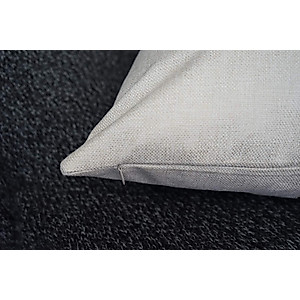 Mancheng-zi Funny Quotes Go Away I'm Reading Throw Pillow Case, Gift for Book Lover Friend, Bedroom Reading Book Club Decor,18 x 18 Inch Black Linen Cushion Cover for Sofa Couch Bed (Black)