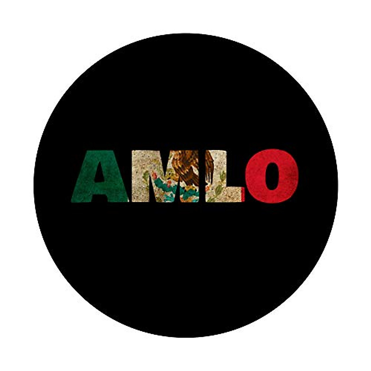 AMLO Andres Manuel Lopez Obrador Mexican President Gift PopSockets PopGrip: Swappable Grip for Phones & Tablets