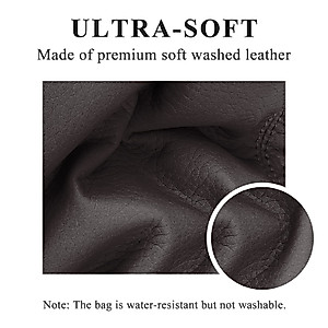 Montana West Crossbody Bag for Women Soft Leather Multi Pocket Shoulder Bags Vintage Women's Purses and Handbags Coffee Gift MWC-046CF