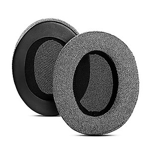 YunYiYi Replacement Upgrade Earpad Cups Cushions Compatible with Monoprice SonicSolace Active Multimedia Studio Headphones Memory Foam (Gray)