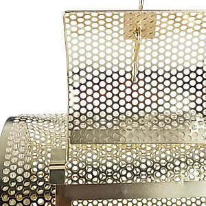 Trademark Poker Raffle Drum, Small Gold