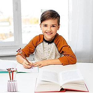 PINMU 8Pcs Naughty rabbit Gel Ink Pens,For kids Gifts,Kawaii School Pens, Bulk Fun School Cass room Supplies Set,For Kids Cartoon Ballpoint Pens,Adults Write Note And Work Stationery Pens. (style25)