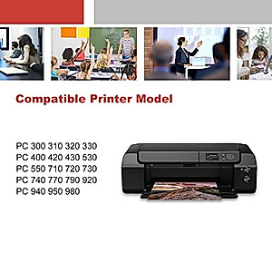 E40 Black Toner Cartridge (1491A002AA): DOPHEN 1 Pack Compatible E40 Toner Replacement for Canon PC 300 310 320 330 400 420 430 530 550 710 720 730 740 770 790 920 940 950 980 Printer,E40 Ink