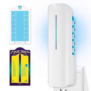 Mosquito Trap, Fly Traps for Indoors, Meilen Bug Zapper Flying Insect Trap Fruit Fly Traps Gnats Killer for Indoor Plants Yards Bedroom House Kitchen
