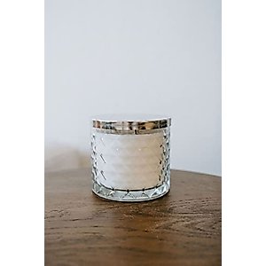 Gold Canyon™ - Clean Sheets Scented Candle, Three-Wick, Heritage Diamond-Cut Glass Jar, New & Improved Look 2022