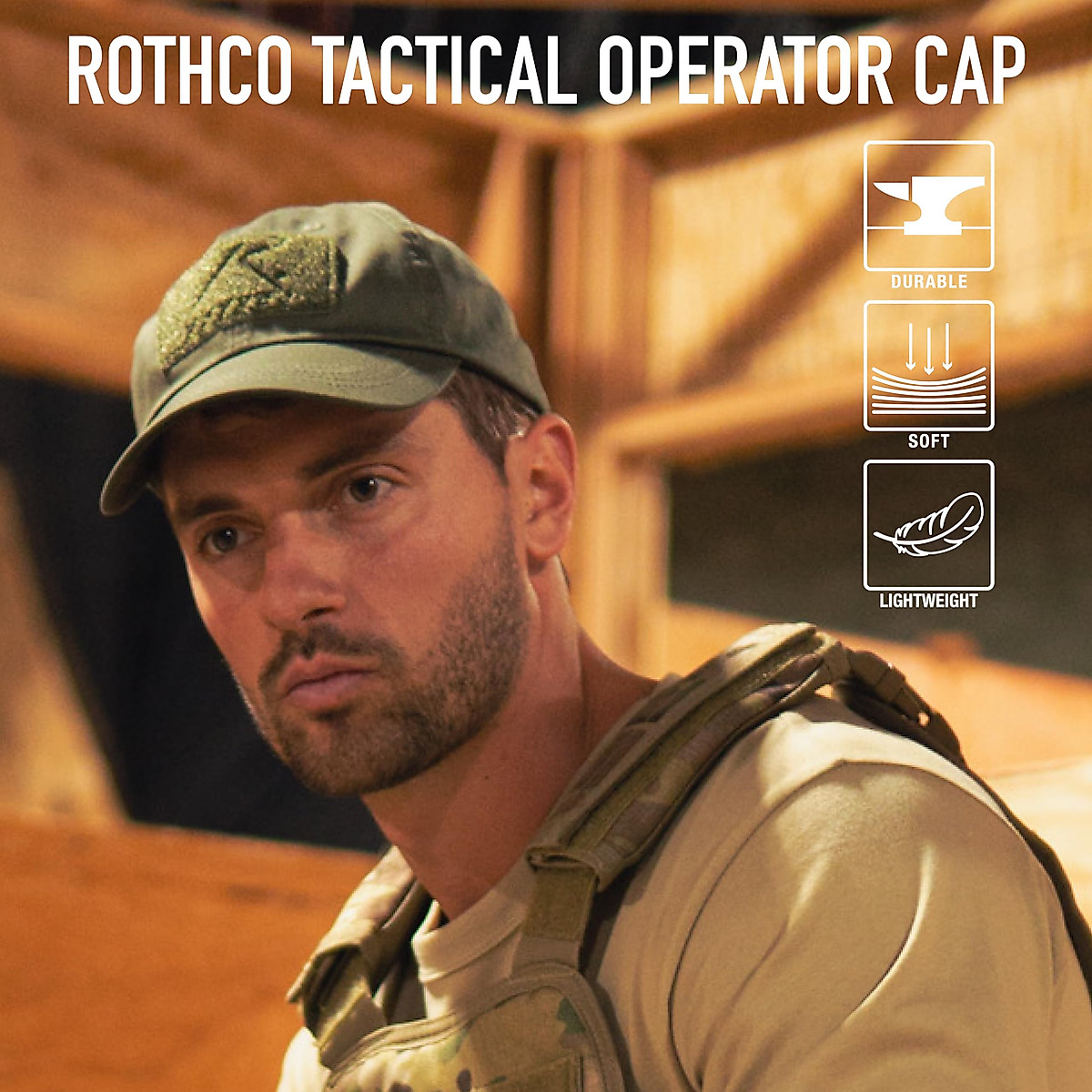 Rothco Special Forces Operator Cap, OD Green
