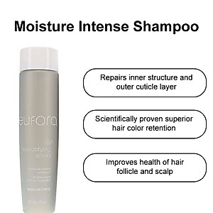 Eufora Beautifying Elixirs Moisture Intense Shampoo and Conditioner, 8.5 Ounce