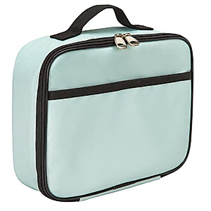 Fenrici Green Lunch Box for Girls, Boys, Kids Lunch Box for School, Insulated Lunch Bag for School, Soft Sided Compartments, Spacious, BPA Free, Food Safe,10.8in x 8.5in x 2.8in, Sage Green