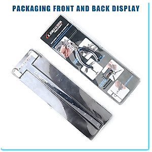 Archery Nocking Points Pliers Strings Knock Set T Shape Bow Square Ruler Nocking Buckle Pliers Recurve Bow Turning Kit Archery for Recurve Bow Takedown Bow(Black)