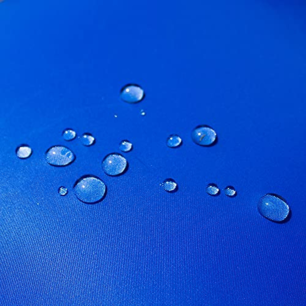 Kevin Textile Pack of 2 Decorative Outdoor Waterproof Throw Pillow Covers Square Pillowcases Modern Cushion Cases for Patio Couch Bench 18 x 18 Inch Blue