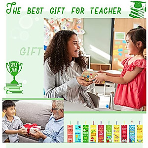 120 Pcs First Day of School Supplies for Teacher, Back to School Bookmarks, Teachers Appreciation Gifts Thank Teachers Bookmarks Back to School Decor Classroom Teachers Gifts