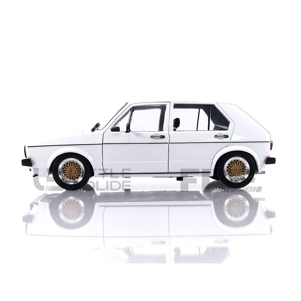 Solido 1800211 Miniature Collection Car, White Custom