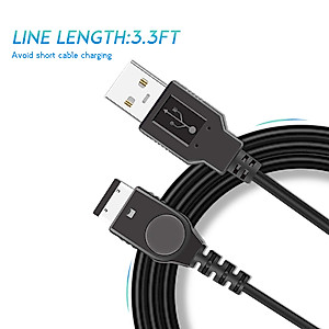 Xahpower Charger for Gameboy Advance sp, GBA SP Charger Cable Cord for Nintendo DS Original Console(NDS)/Game Boy Advance SP