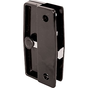 Prime-Line A 139 Black Plastic Mortise Style Screen Door Latch and Pull, for Academy and Better Bilt (Single Pack)