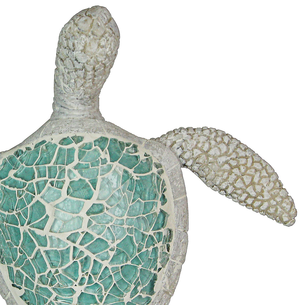 Things2Die4 7 Inch Resin Sea Turtle Sculpture Wall Hanging Beach Home Decor Decorative Art