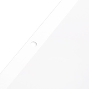 Blue Summit Supplies 3 Ring Binder Dividers with Reinforced Edge, 1/5 Cut Tabs, Letter Size, 3 Hole Punch Section Index Dividers for Binders, White, 100 Page Divider Pack