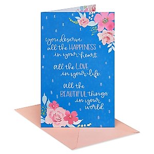 American Greetings Birthday Card for Sister (Celebrated and Loved)