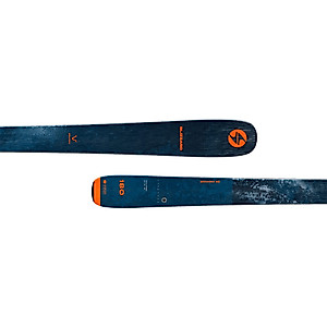 Blizzard Men's 8A225400001 Brahma 82 All-Mountain Freeride Blue/Orange Skis (Bindings Not Included), Size 166