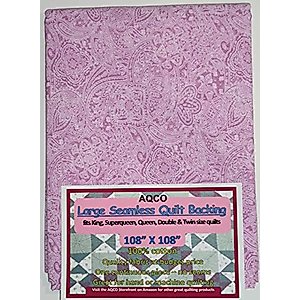 Quilt Backing - Choice Large, Seamless, from AQCO, Violet, C49662-701, King