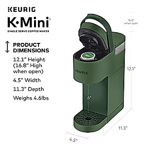 Keurig K-Mini Single Serve Coffee Maker, Evergreen