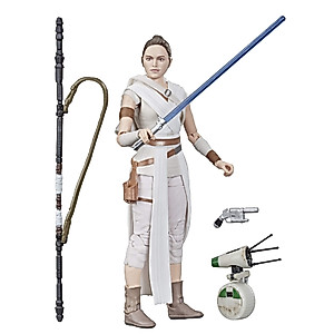 STAR WARS The Black Series Rey Toy 6" Scale Collectible Action Figure, Kids Ages 4 & Up