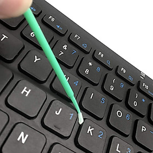 100 Pack Phone Charge Port Cleaning Tool kit,Bendable Mini Soft Round Brushes Cleaner Compatible with iPhone 11 Pro Speaker Tablet Camera Laptop Computer Smartphone, Blue