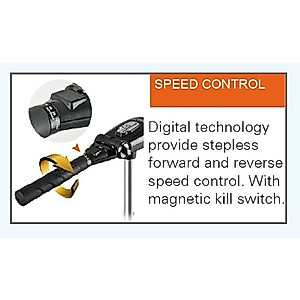 PARKHO HASWING Electric Trolling Motor – 24V 5 HP Power 39.4 Inch Shaft Protruar Brushless Transom Mount Bracket Stepless Speed Control Boat Fishing Saltwater Freshwater 50719