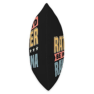 I'd Rather Be In Ravenna Apparel I'd Rather Be in Ravenna Throw Pillow, 18x18, Multicolor