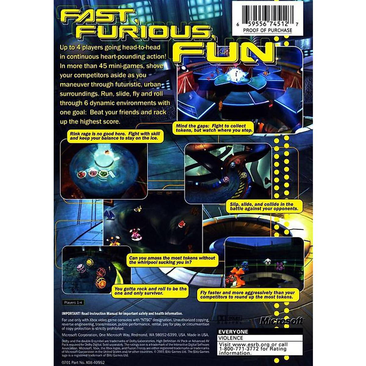 Fuzion Frenzy - Xbox