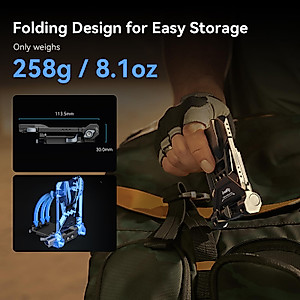 SmallRig V-Mount Battery Plate with Double Quick Release Plate for Arca, Quick Release Chest Pad, 15mm rods, L-Shape Compact & Foldable V Mount Battery Plate for DSLR Cameras, Gimbals & Tripod - 4063B