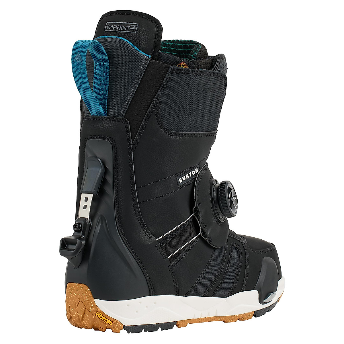Burton Womens' Felix BOA Step On Snowboard Boots (8, Black)