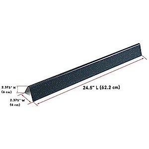 QuliMetal 67722 Grill Burner with 7540 24.5 Inch Flavor Bars for Weber Genesis 300 (Side Burner), Genesis E310 E320 EP310 EP320 S310 S320 (2007)