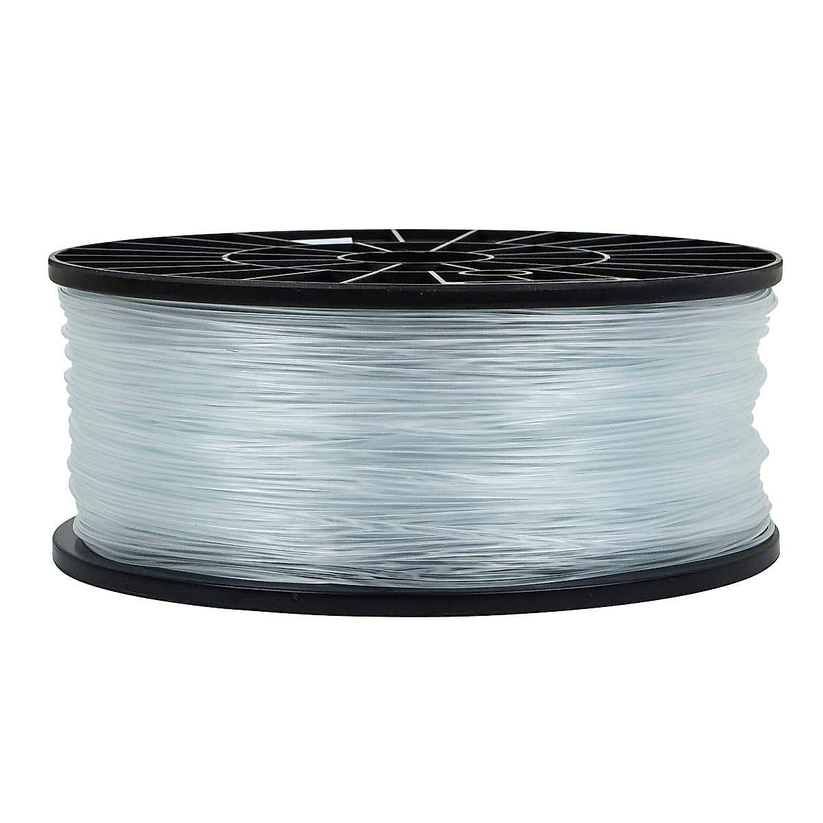Monoprice ABS 3D Printer Filament - Crystal Clear - 1kg Spool, 1.75mm Thick | For All ABS Compatible Printers (111548)