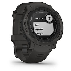 Garmin 010-02563-10 Instinct 2S Rugged Outdoor Smartwatch Graphite Bundle with Premium 2YR CPS Enhanced Protection Pack