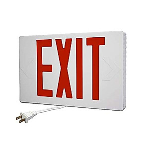 Exit Sign with Cord